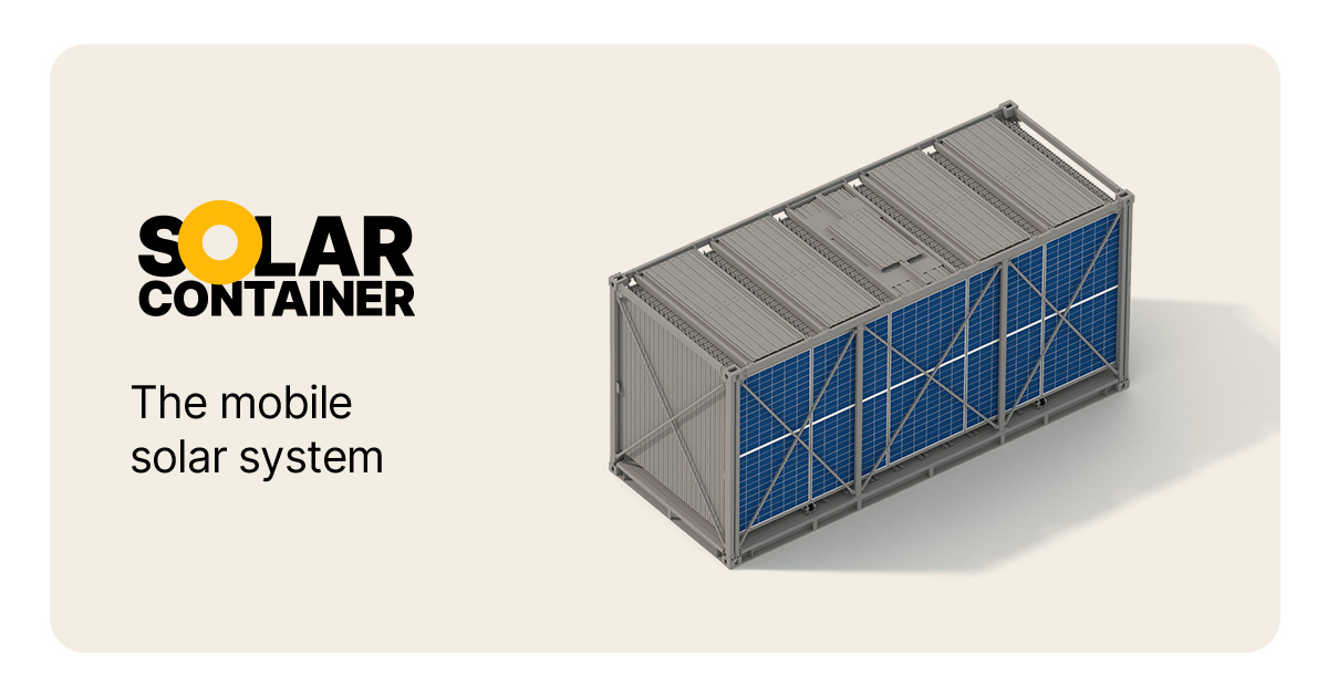 Contact Solarcontainer: Contact form